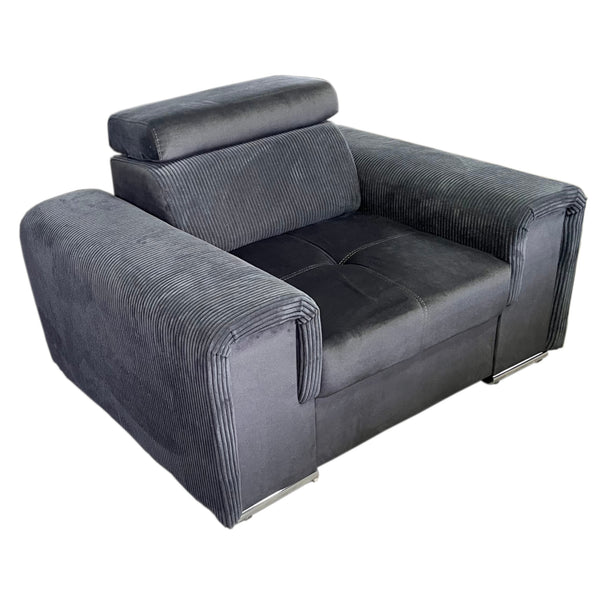 Křeslo Brandon tmavě šedá | OKAY.cz