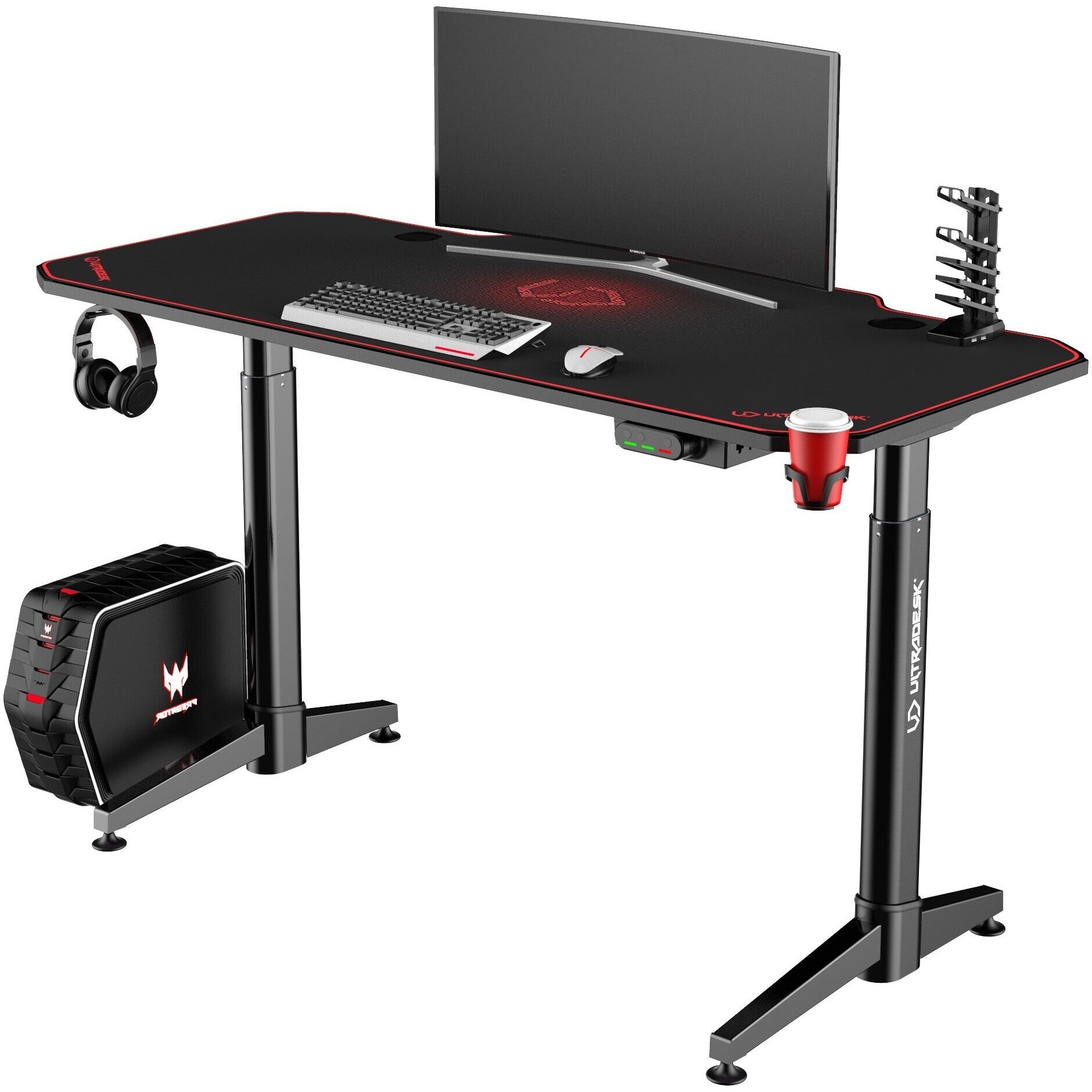 Herní stůl Ultradesk Level (UDESK-LVA-RB) ROZBALENO | OKAY.cz