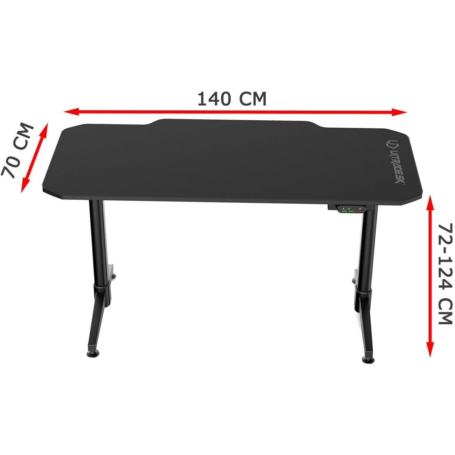 Herní stůl Ultradesk Level (UDESK-LVA-RB) ROZBALENO | OKAY.cz