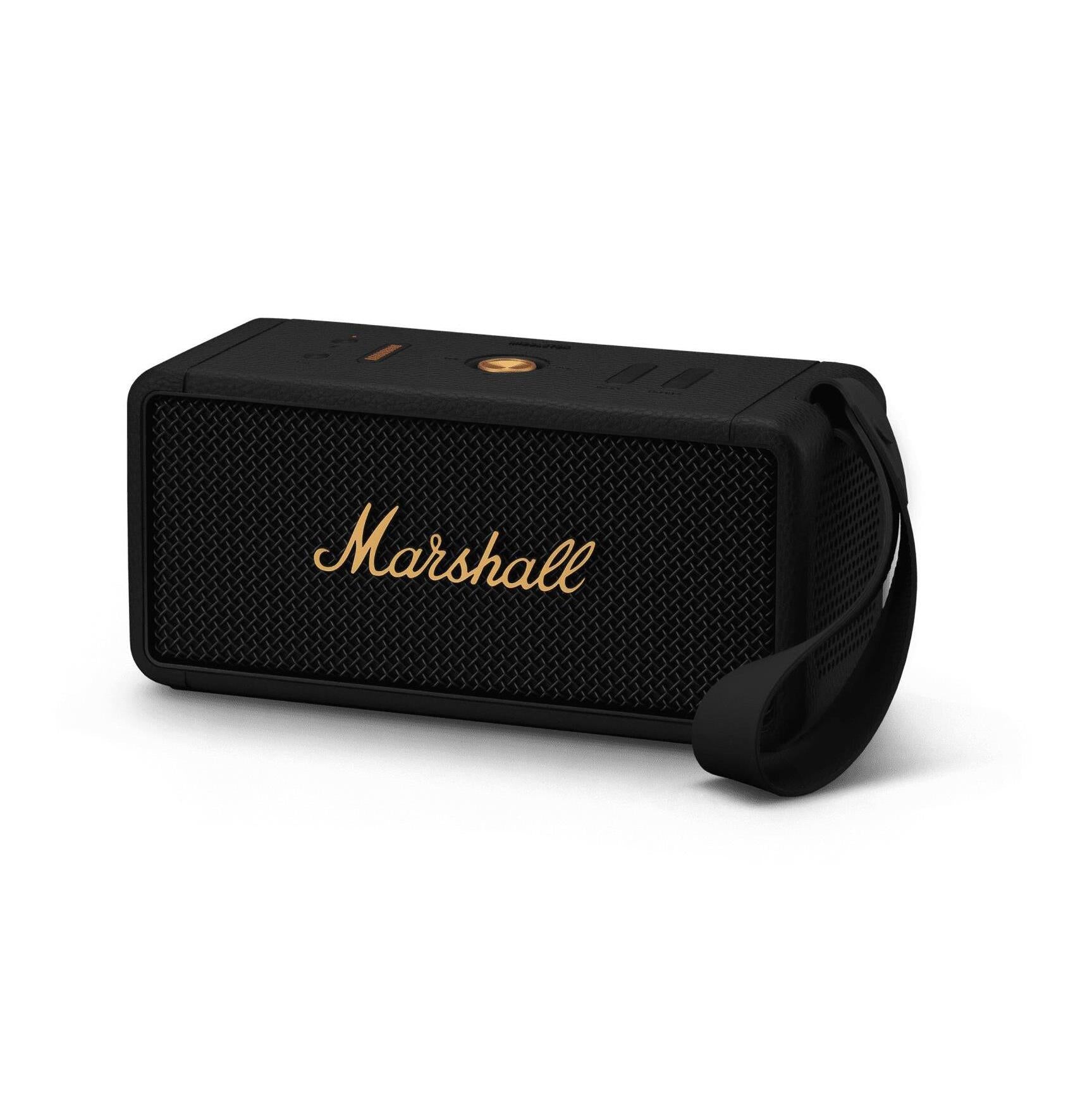 Přenosný reproduktor Marshall Middleton Black&Brass | OKAY.cz