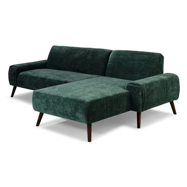 Rohová sedačka Eternity pravý roh zelená - PŘEBALENO | OKAY.cz